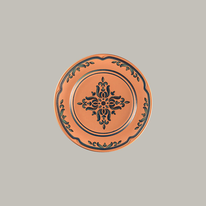 RAK Earth Tero Ostia Round Flat Plate With Rim 29cm - 11 3/7" - Box of