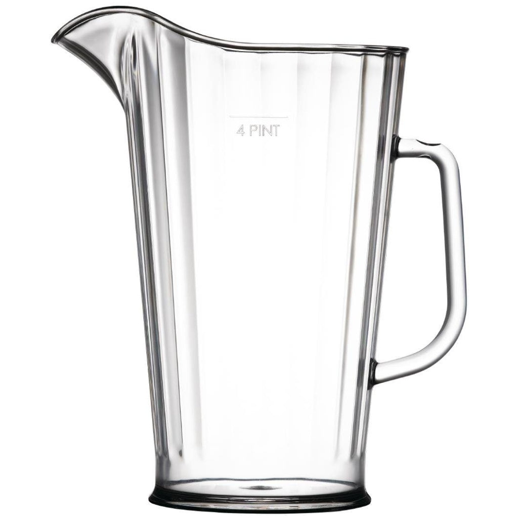 Elite Polycarbonate Jug CE 2.27Ltr (80oz) – Lined at 4 Pint - Pack of