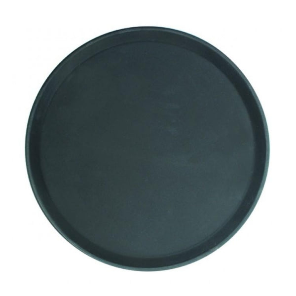 Black Round Fiberglass Tray 279mm / 11in