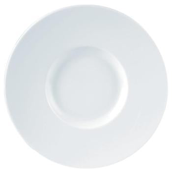 Porcelite Standard Wide Rim Gourmet Plates 31cm / 12 ¼ - Pack of 6