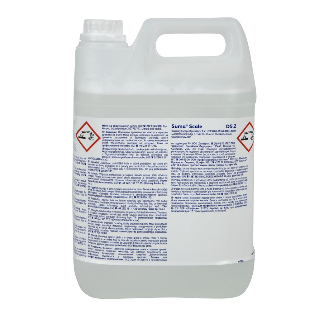 Suma Scale D5.2 Descaler Concentrate 5Ltr (2 Pack)