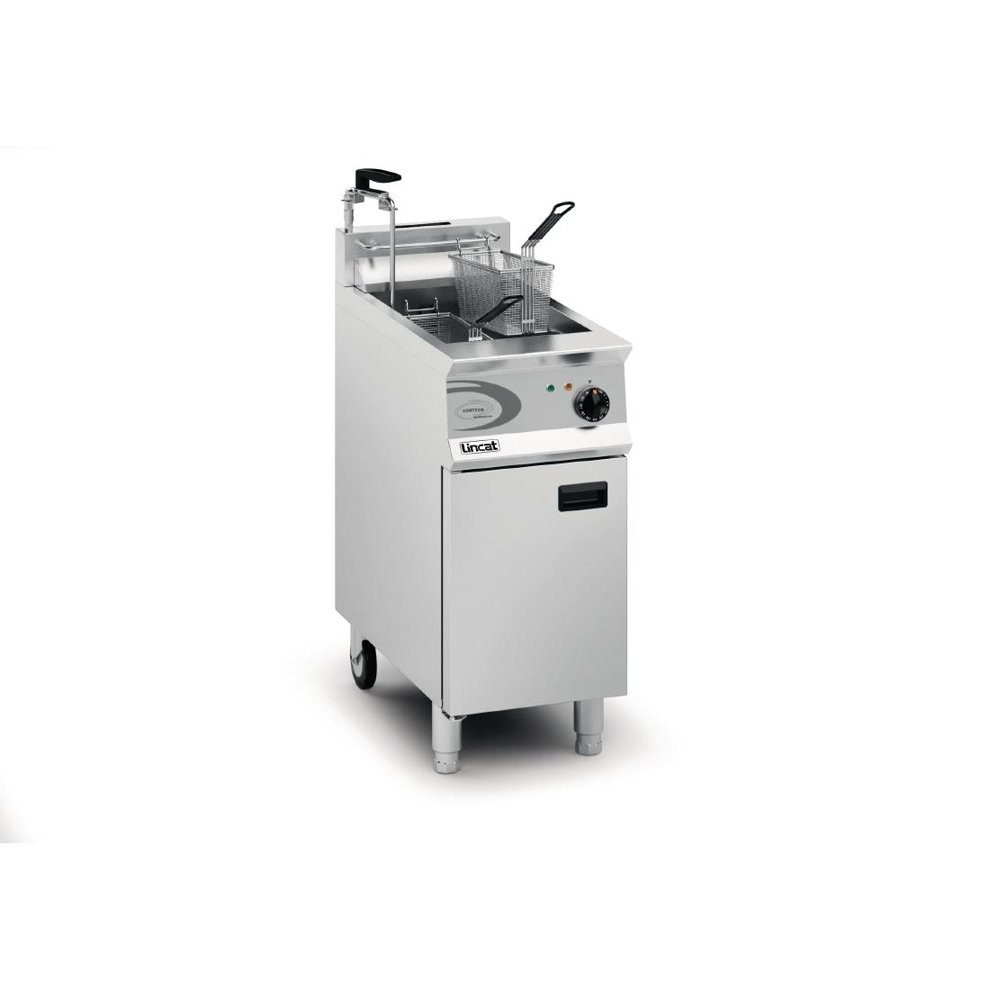 Lincat Vortech Single Tank Twin Basket Free Standing Natural Gas Filtr