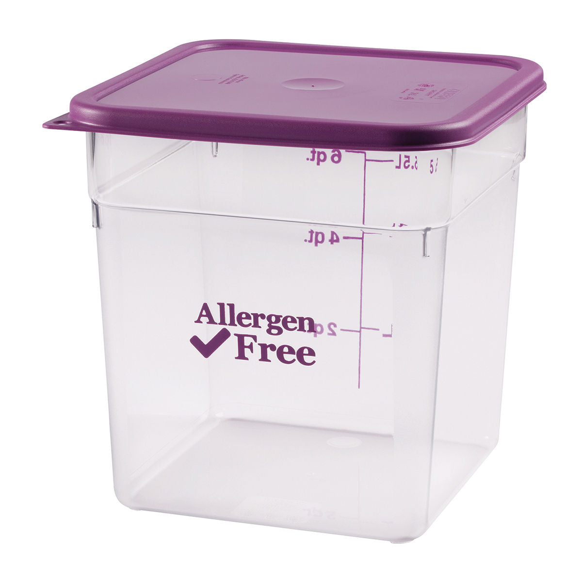 7.6L Allergen Square Storage Container