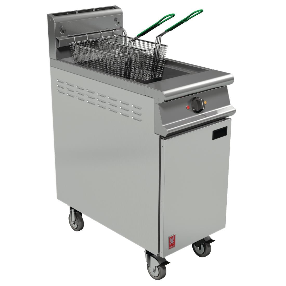 Falcon Dominator Plus Twin Basket Gas Fryer with Filtration & Fryer An