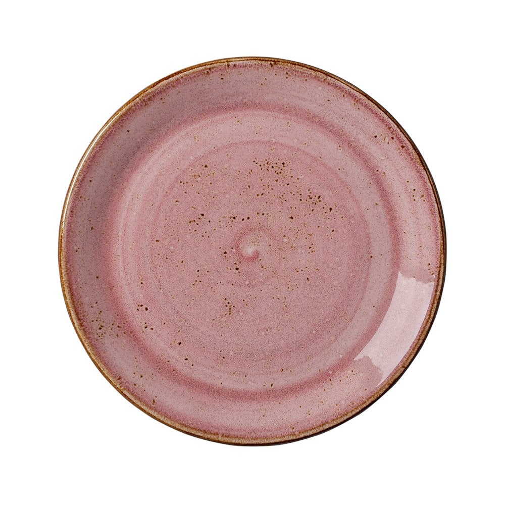 Steelite Craft Raspberry Coupe Plates 25.5cm / 10'' - Pack Of 24